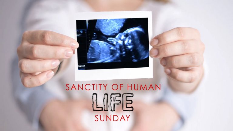 Standing for life: Church resources offered for Sanctity of Human Life ...