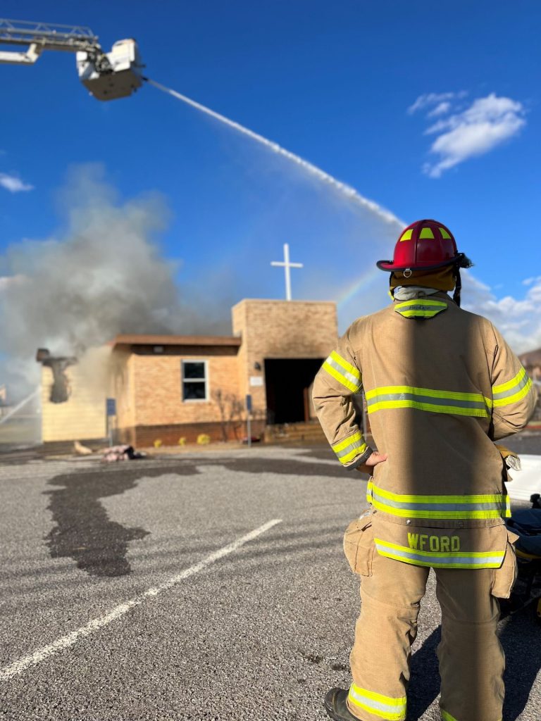 Weatherford, Trinity finds hope despite losing building to fire|Baptist ...
