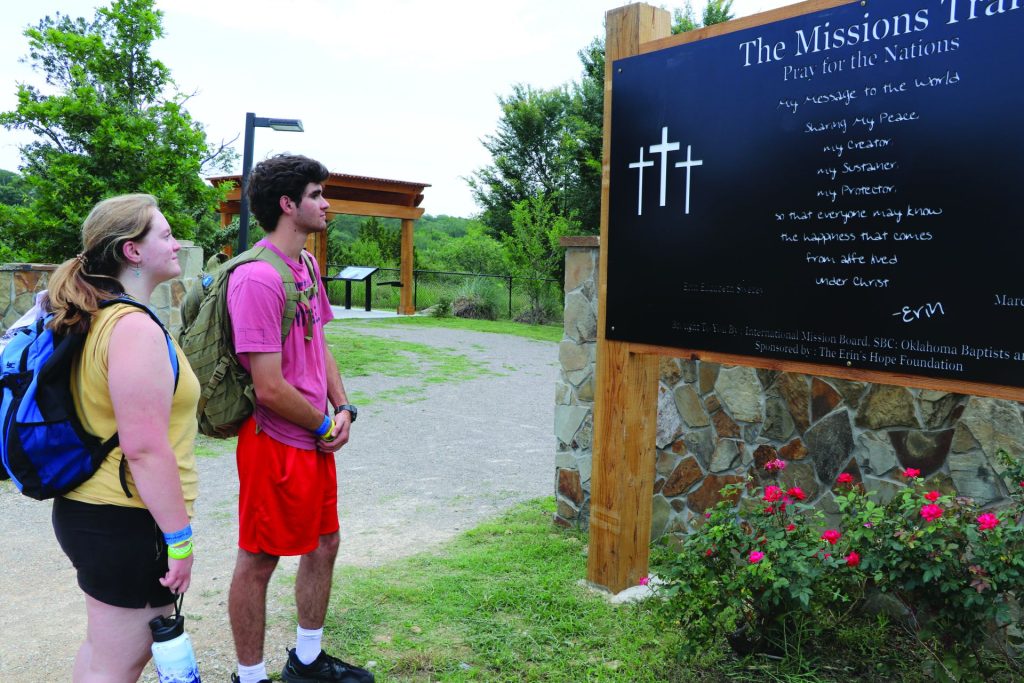 Praying for the nations: Falls Creek’s Missions Trail connects visitors ...